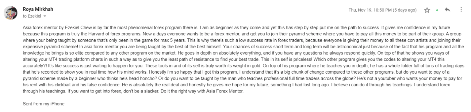 Forex Trading Course - Asia Forex Mentor One Core Program