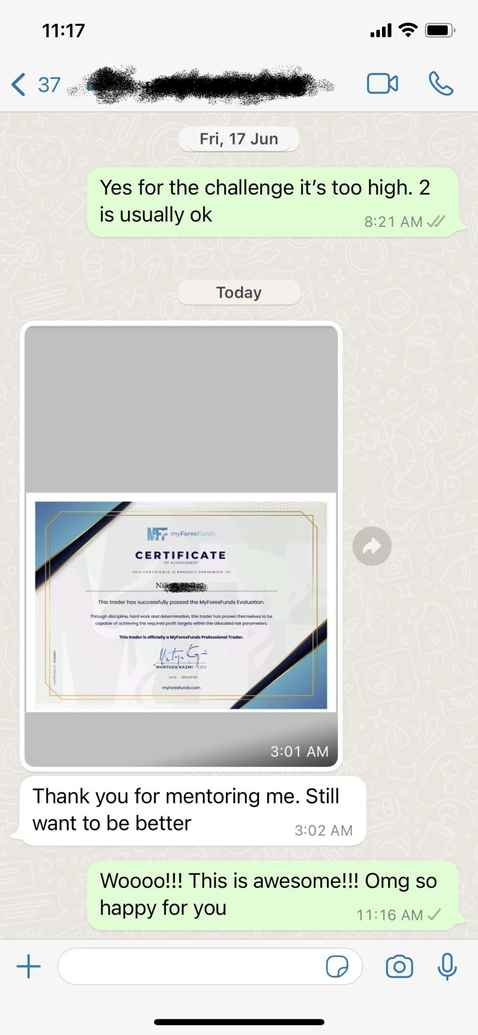 Client Testimonials • Best Forex Trading Course • AFM