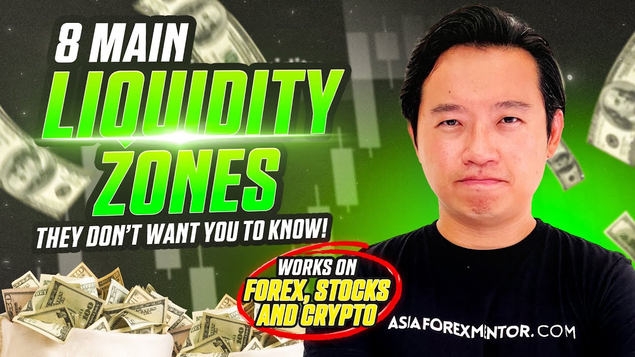 8 MAIN LIQUIDITY ZONES THEY DON’T WANT YOU TO KNOW! (Works on Forex ...